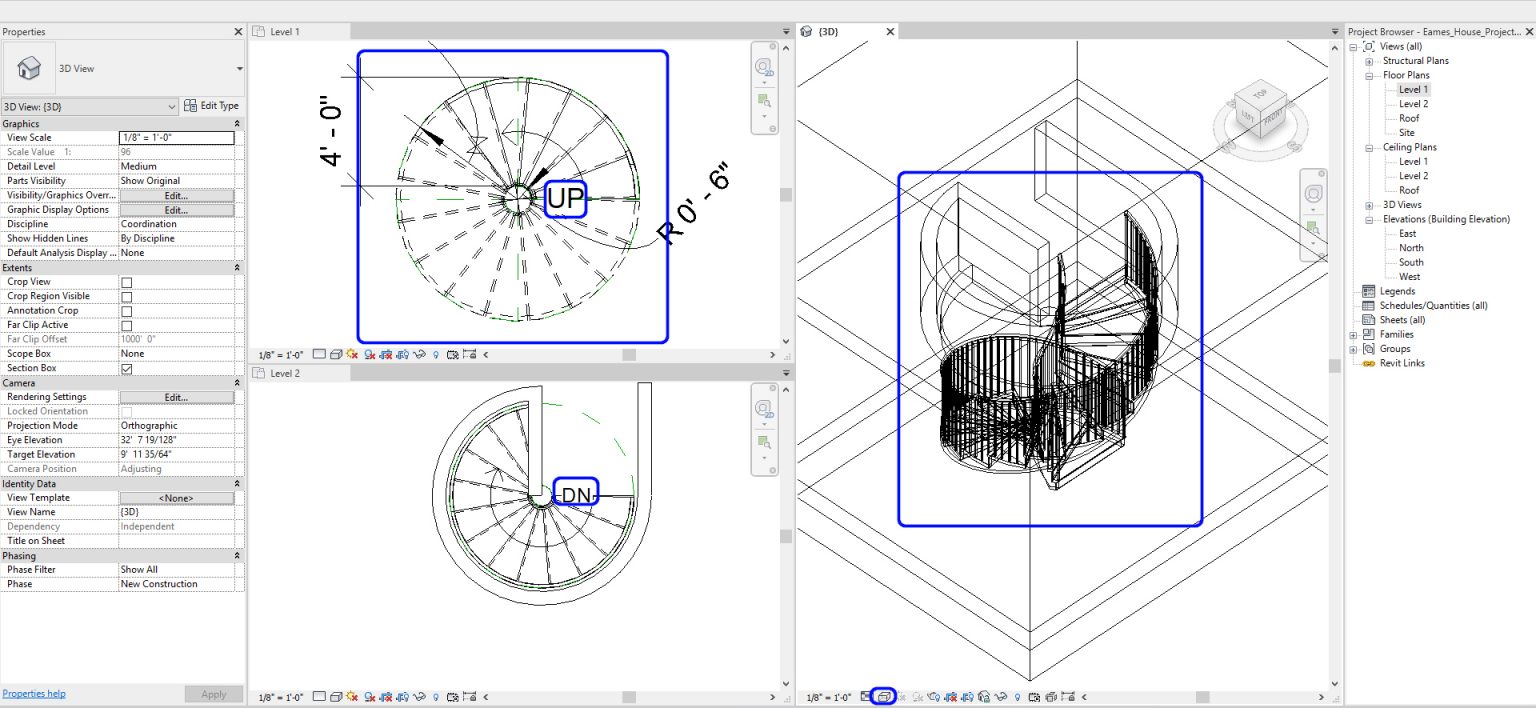 Chapter 13. Add/edit stairs, rails, & roof – Tutorials of Visual ...