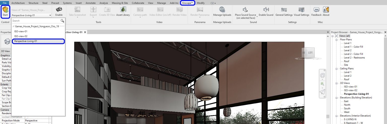 Chapter 19. Introduction to Enscape – Tutorials of Visual Graphic Communication Programs for ...