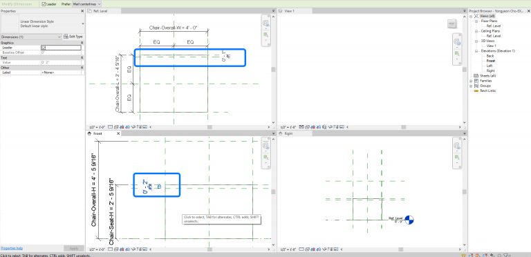 Chapter 9. Revit – Family parameter – Tutorials of Visual Graphic Communication Programs for ...