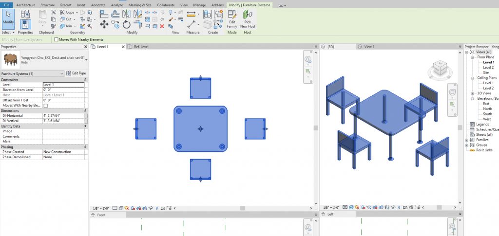 Chapter 10. Revit – Nested family – Tutorials of Visual Graphic Communication Programs for ...