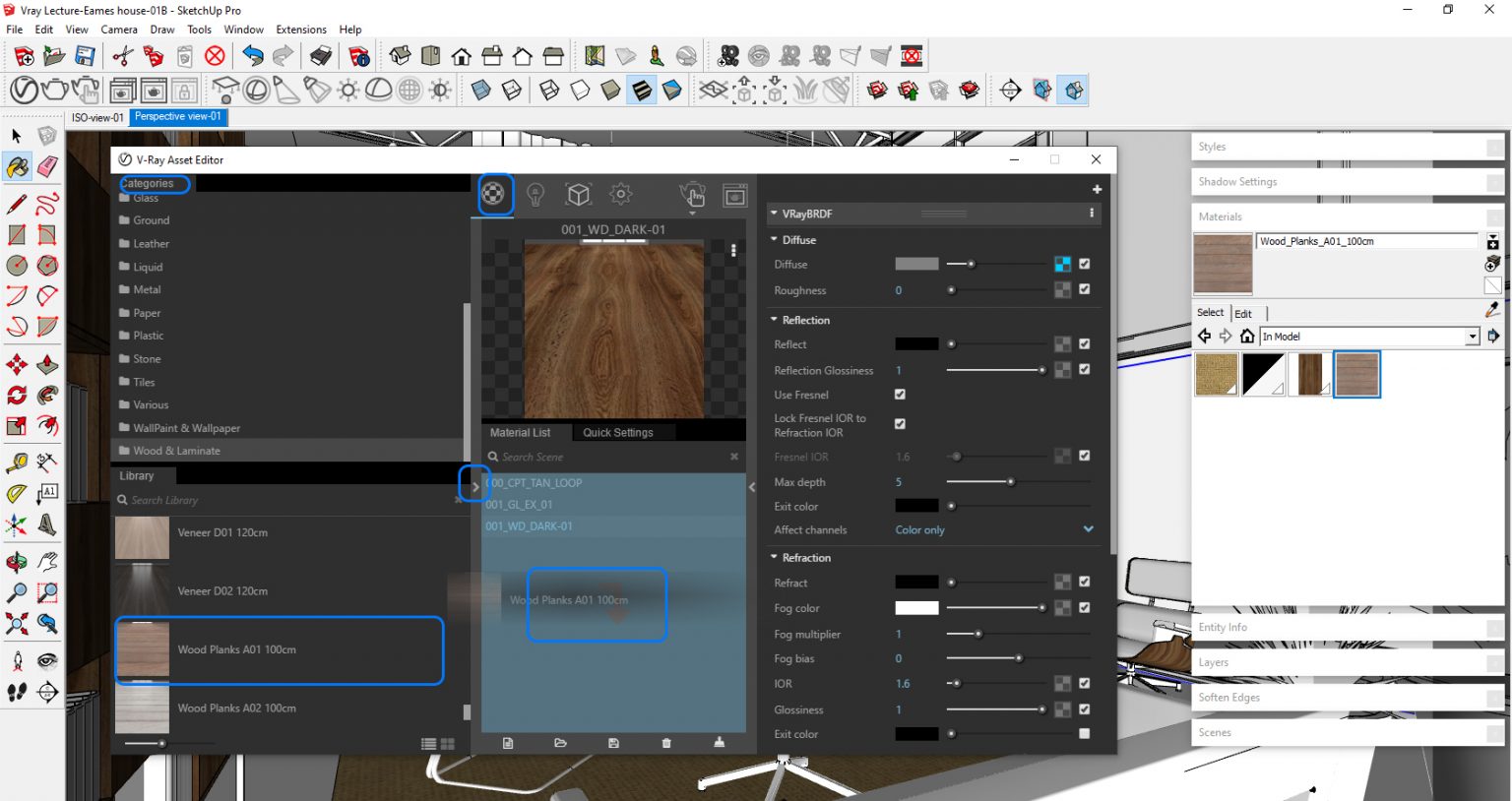 Chapter 15. Vray for Sketchup – Tutorials of Visual Graphic Communication Programs for Interior ...