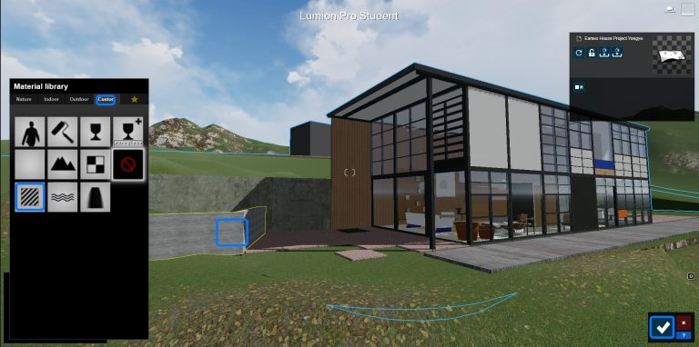 Chapter 17. Lumion – surroundings, objects, and materials – Tutorials of Visual Graphic ...