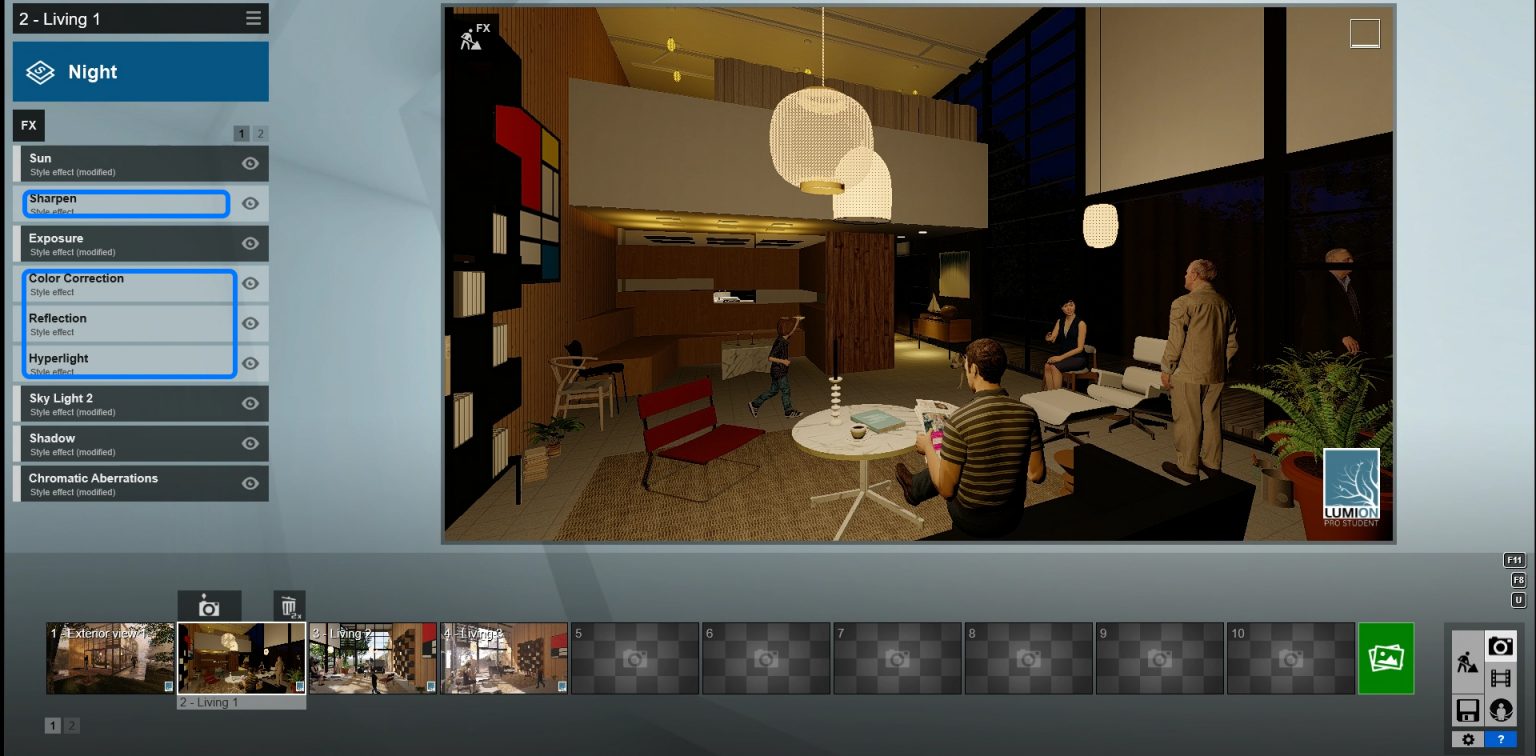Chapter 18 Lumion Lightings Scenes And Outputs Tutorials Of