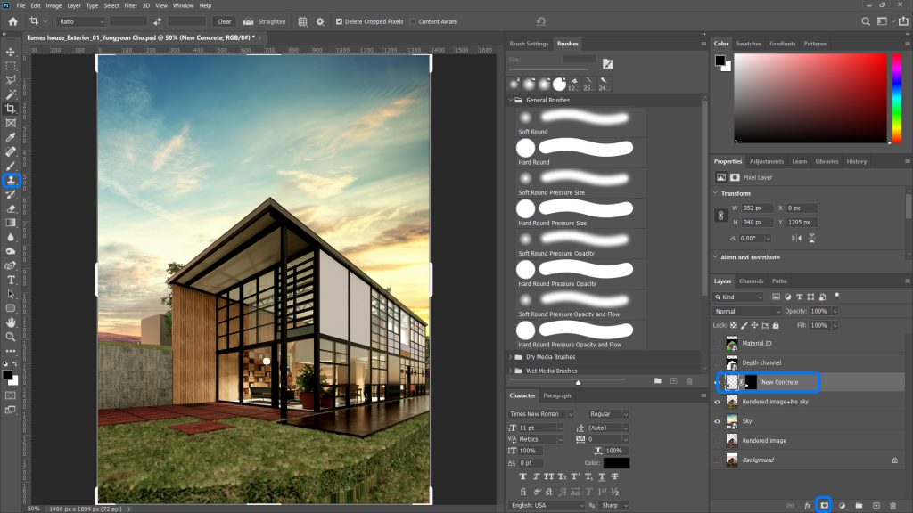 Chapter 20. Photoshop – Advanced rendering post-production – Tutorials ...