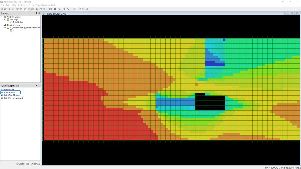 Chapter 4. Depthmap X – Data visualization – Tutorials of Visual ...