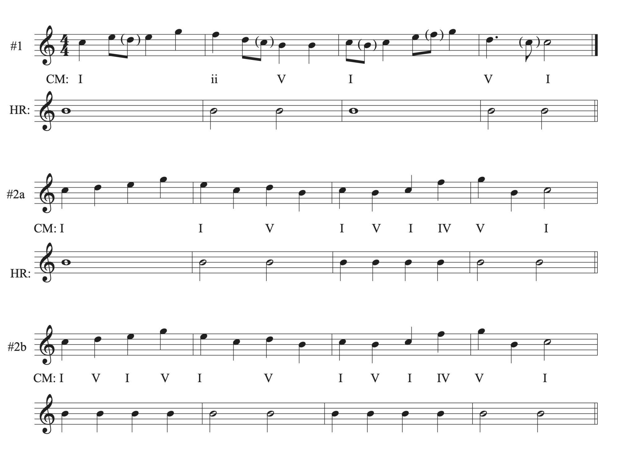 11.5 Harmonizing a Melody With Non Chord Tones: Tutorial ...